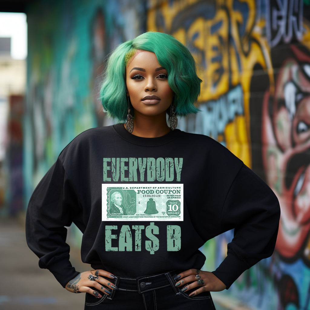 Everybody Eats B DTF Transfer - green – dtftransfers247