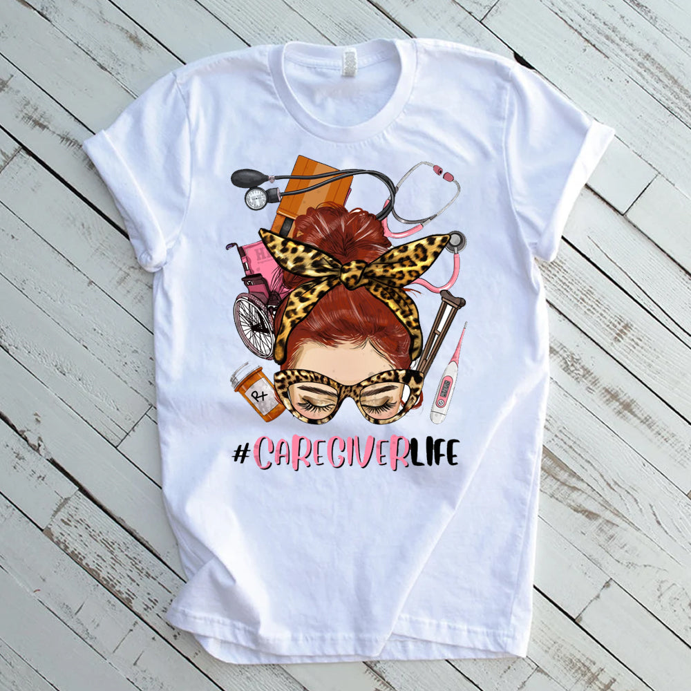 Caregiverlife Redhead Dtf Transfer Dtftransfers247 