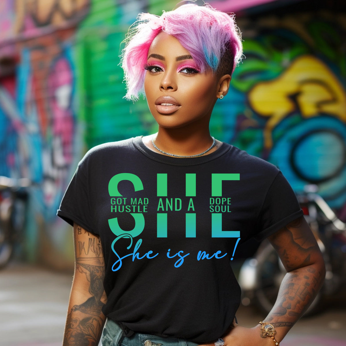 She Got Mad Hustle DTF Transfer – dtftransfers247