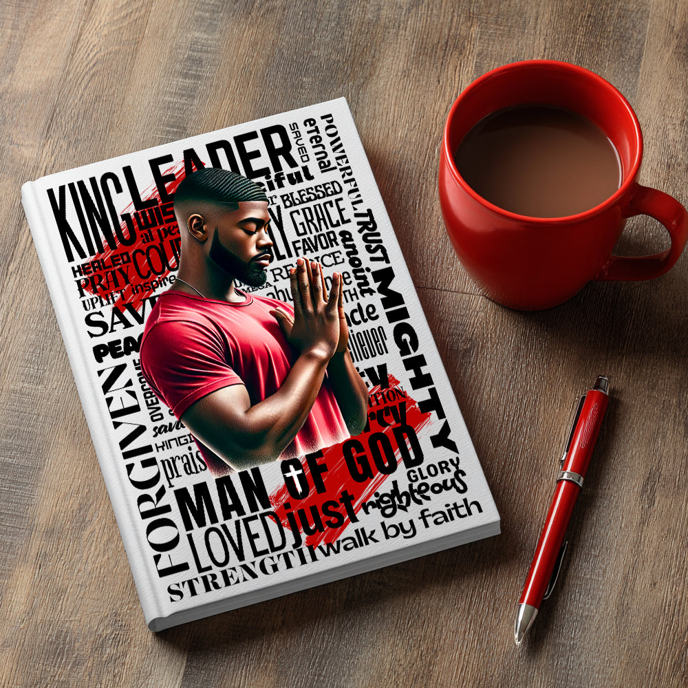 Man of God Journal UV DTF Stickers – dtftransfers247