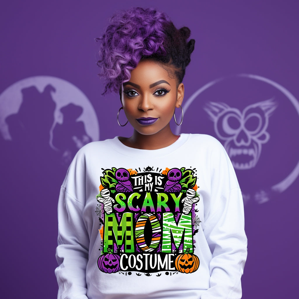 Scary Mom Costume DTF Transfers – dtftransfers247
