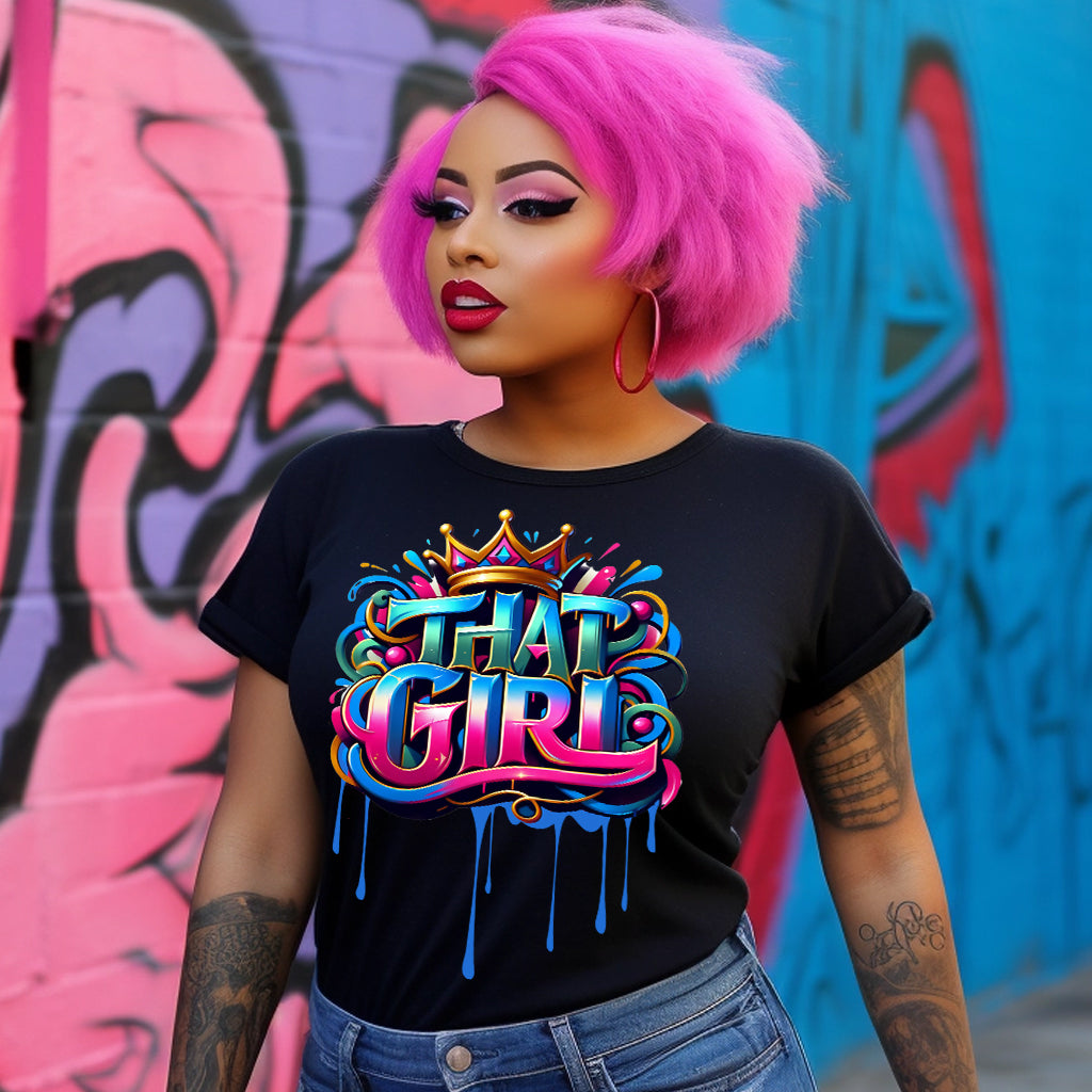 That Girl DTF Transfer - 2 – dtftransfers247