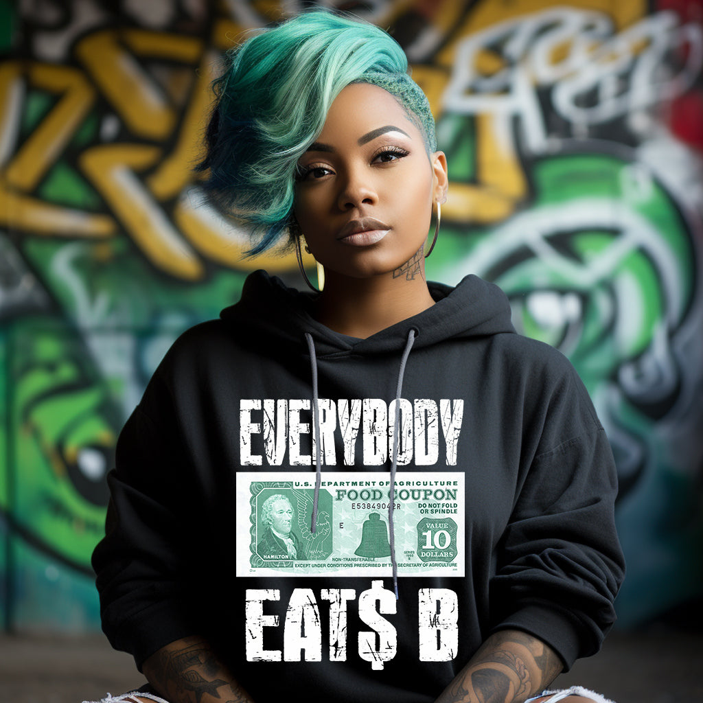 Everybody Eats B DTF Transfer - white – dtftransfers247