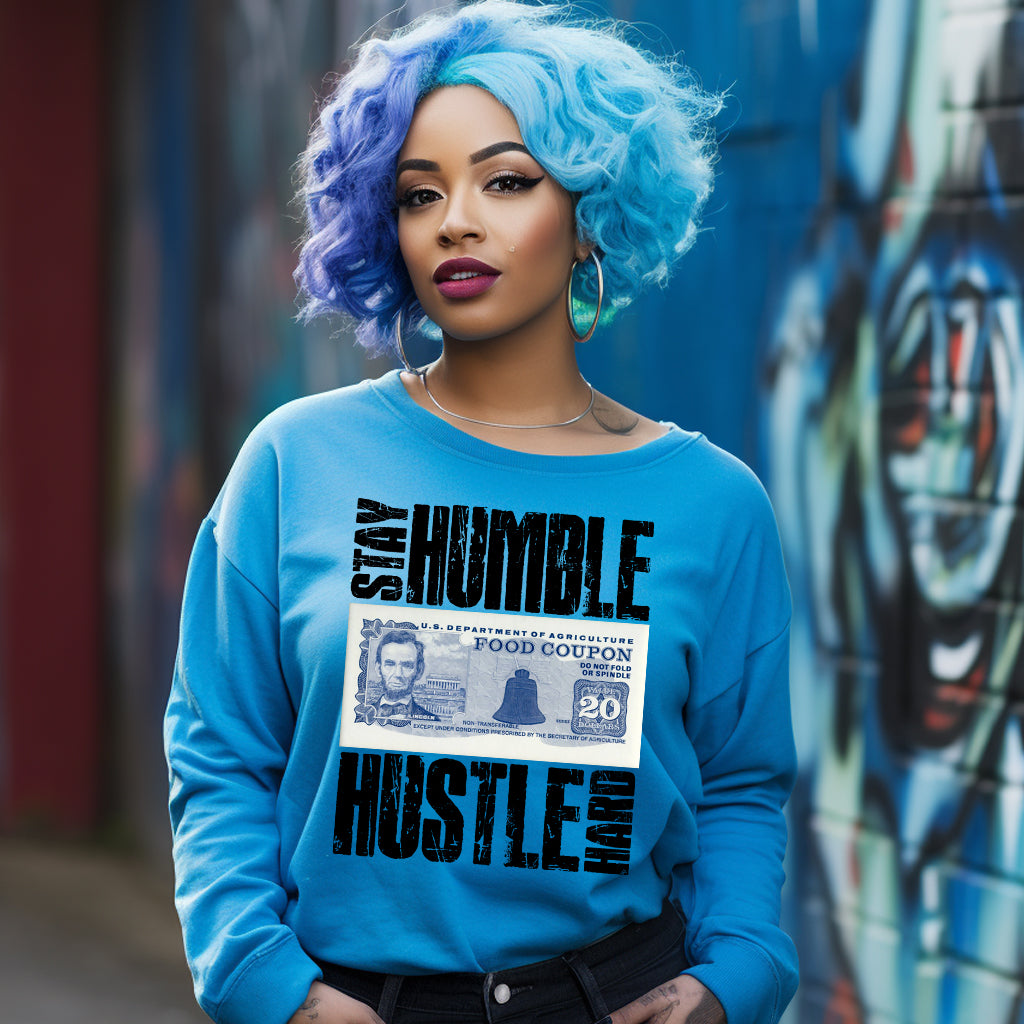 Stay Humble Hustle Hard DTF Transfer - black – dtftransfers247