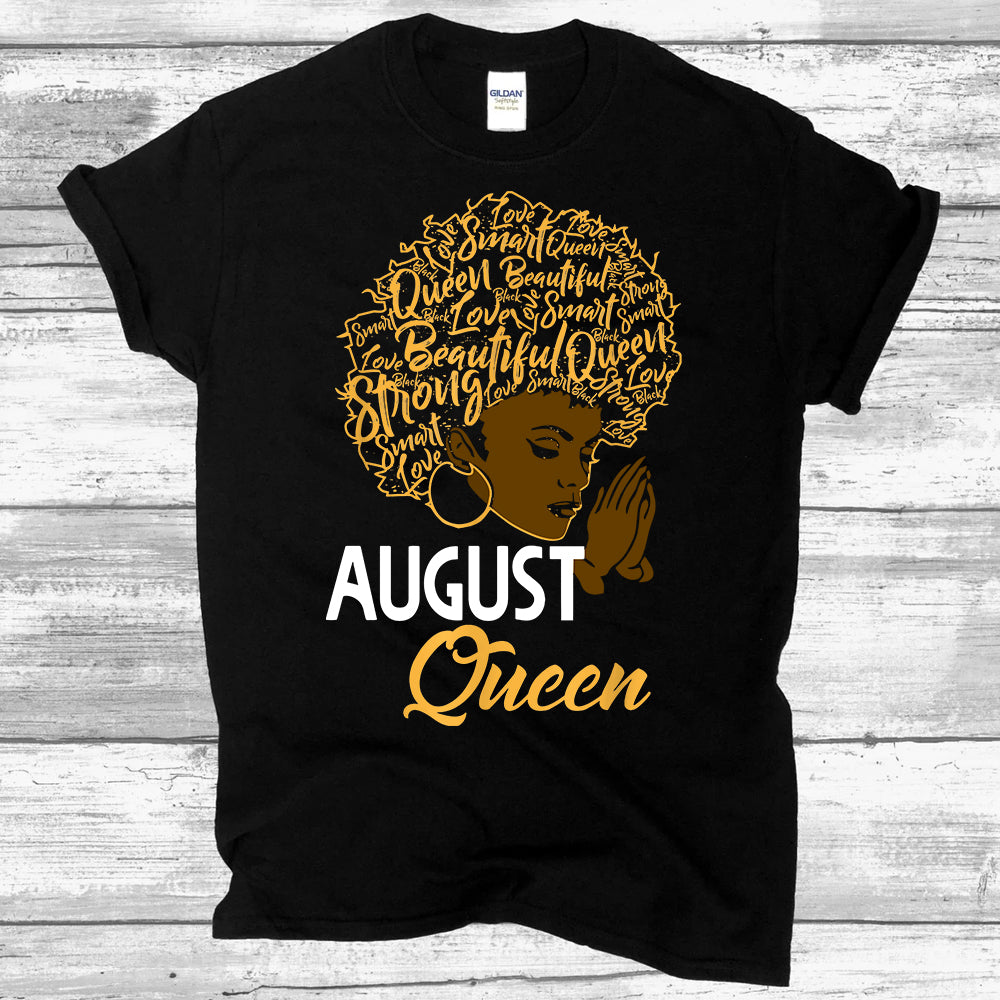 August Queen Praying Hands DTF Transfer – dtftransfers247