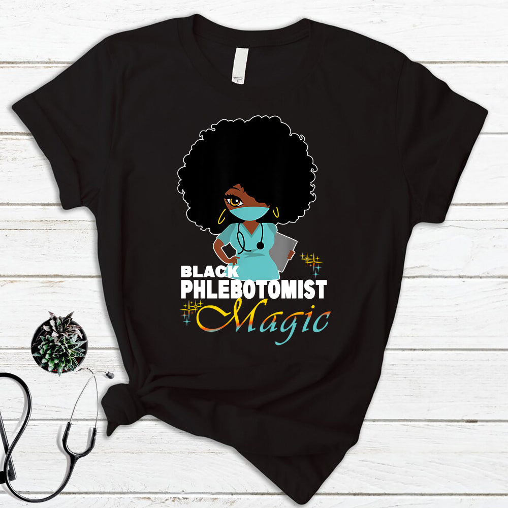 Black Phlebotomist Magic DTF Transfer – dtftransfers247