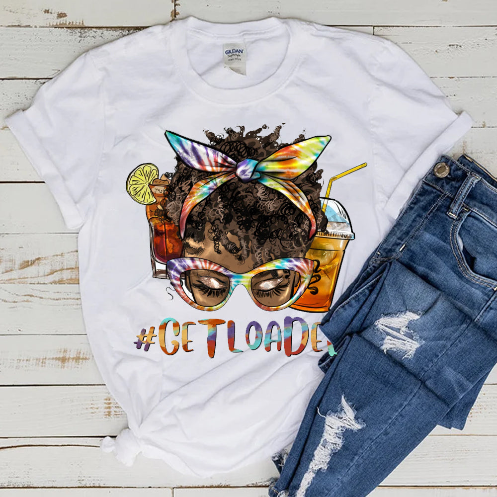 #GetLoaded Short Curly DTF Transfer – dtftransfers247