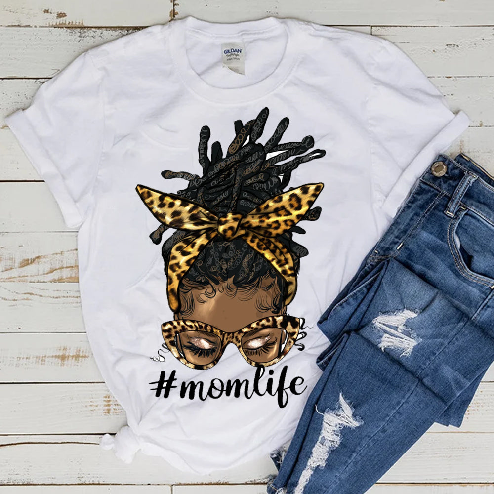 #MomLife Locs Bun DTF Transfer – dtftransfers247