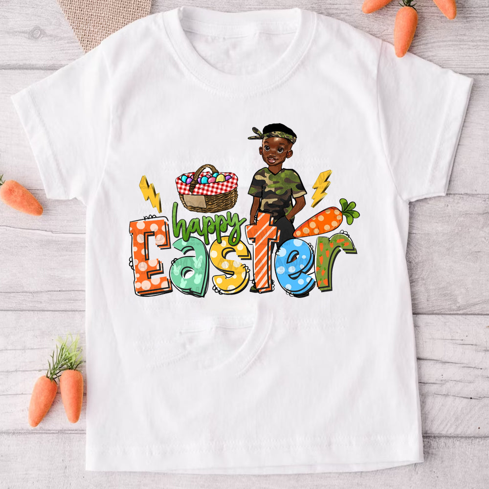 Happy Easter Boy2 DTF Transfer – dtftransfers247